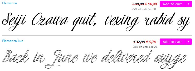 Font Frenzy: Flamenca | GCU Community