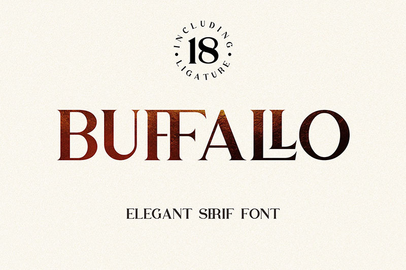 Freebie Wednesday: Free Buffalo Font | GCU Community